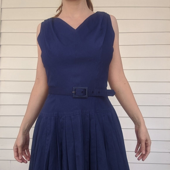 Jonathan Logan | Dresses | Vintage 5s Jonathan Logan Blue Dress S ...